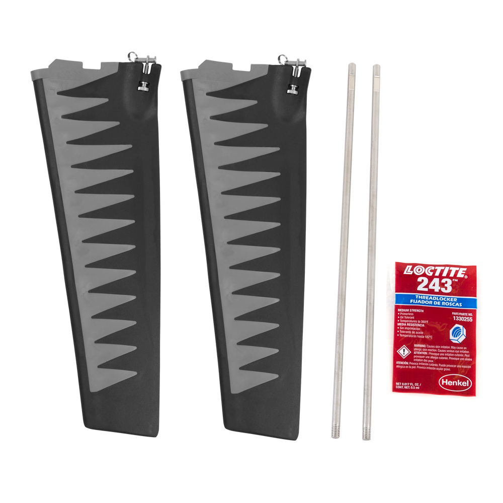 Hobie Mirage ST Turbo Fin Kit - V2 Gray - Sailsport Marine
